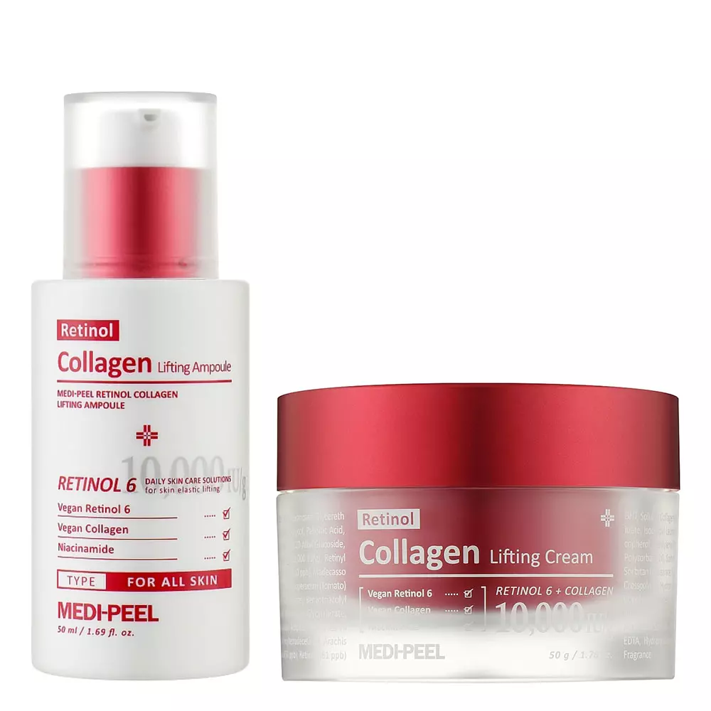 MEDIPEEL Retinol Collagen Lifting Duo Set - Революційний Догляд за Шкірою