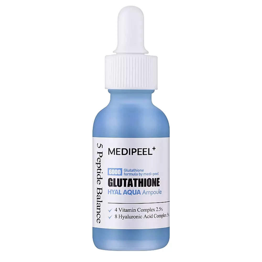 MEDIPEEL Glutathione Hyal Aqua Ampoule - зволоження та освітлення шкіри