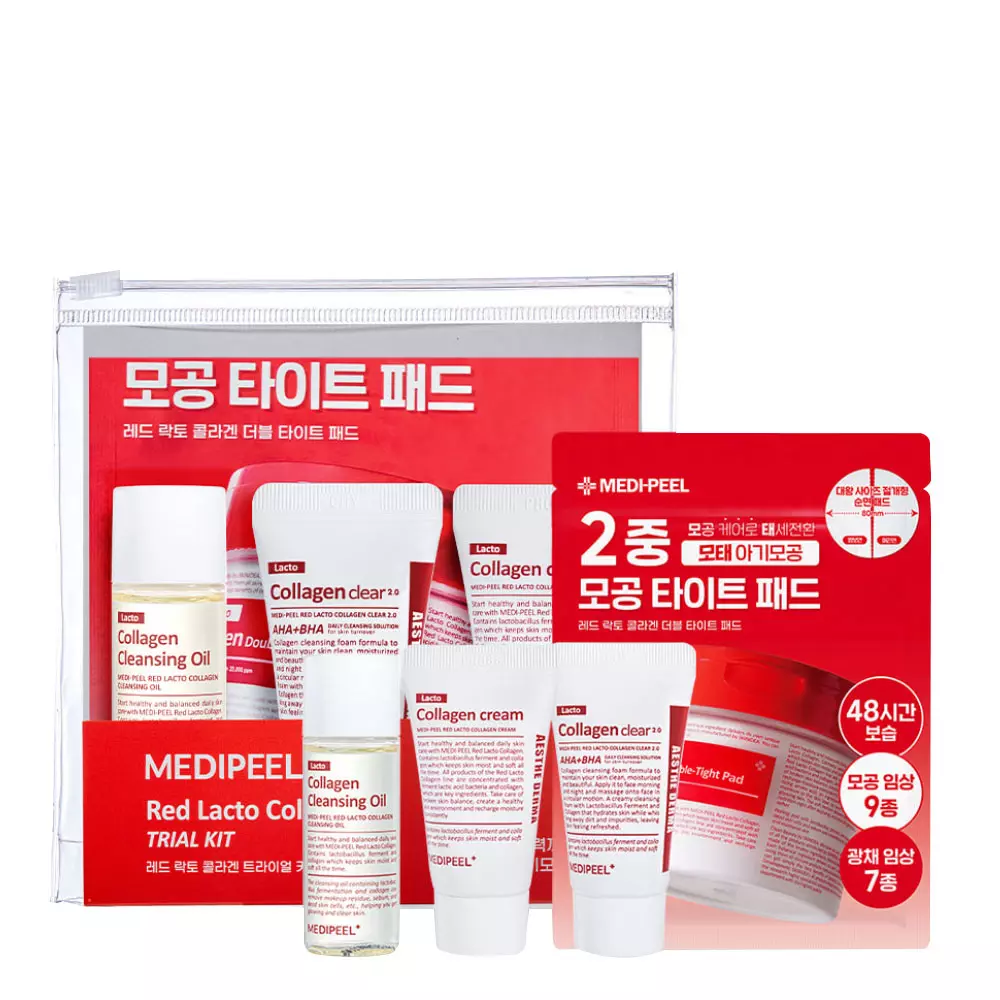 MEDIPEEL Red Lacto Collagen Trial Kit – Укрепление Кожи в Пути