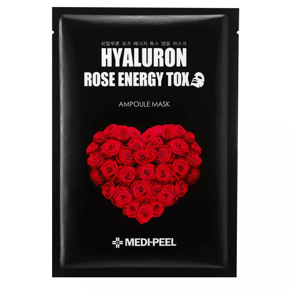 MEDIPEEL Hyaluron Rose Energy Tox Ampoule Mask - Професійний догляд за ...